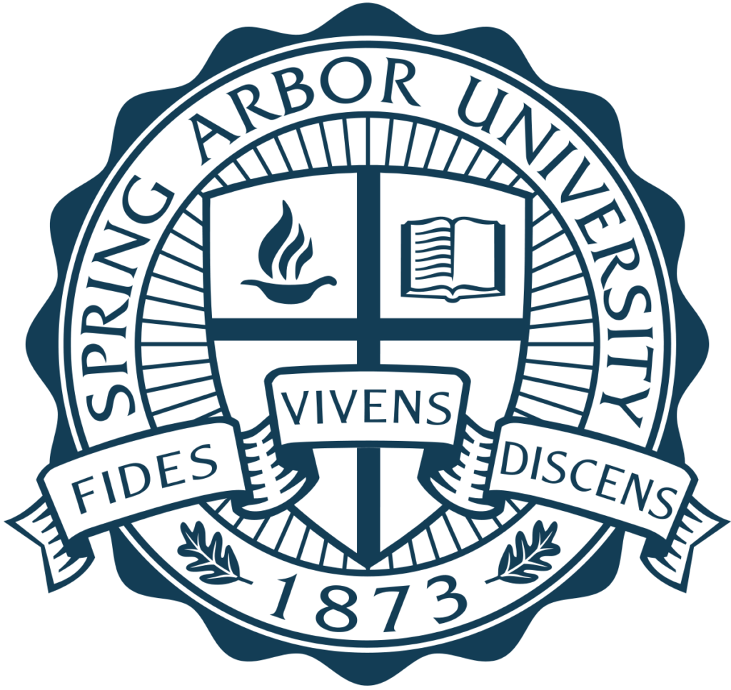 1200px-Spring_Arbor_University_seal.svg - Online Christian Colleges